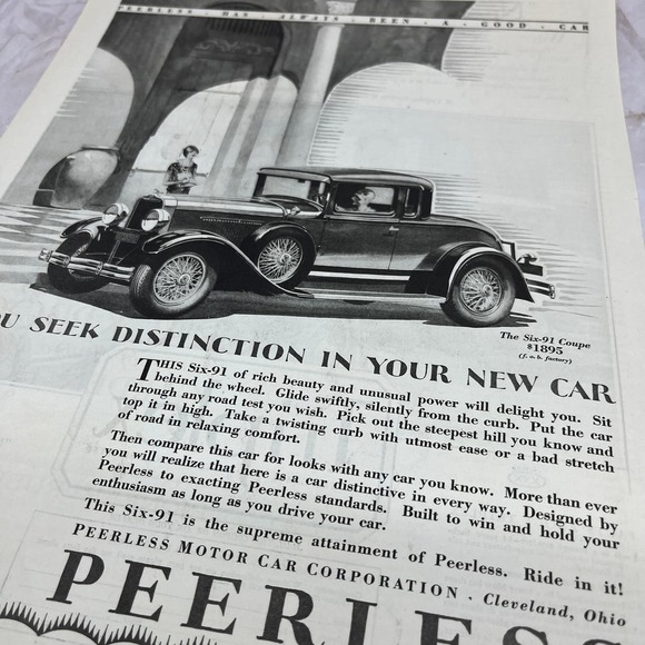 None | Accents | Peerless Motor Car Corporation Six9 Coupe 1928 ...